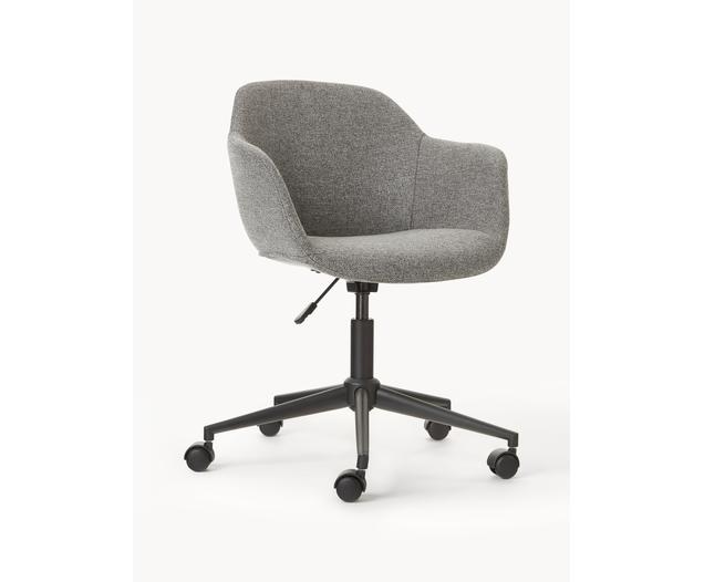 Sedia da scrivania imbottita con seduta stretta Fiji | Westwing