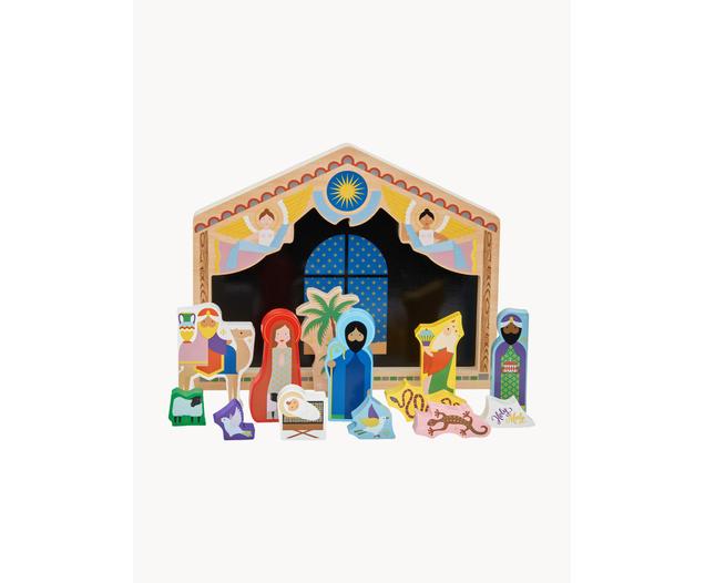 Set presepe giocattolo fatto a mano The Crib 14 pz | Westwing