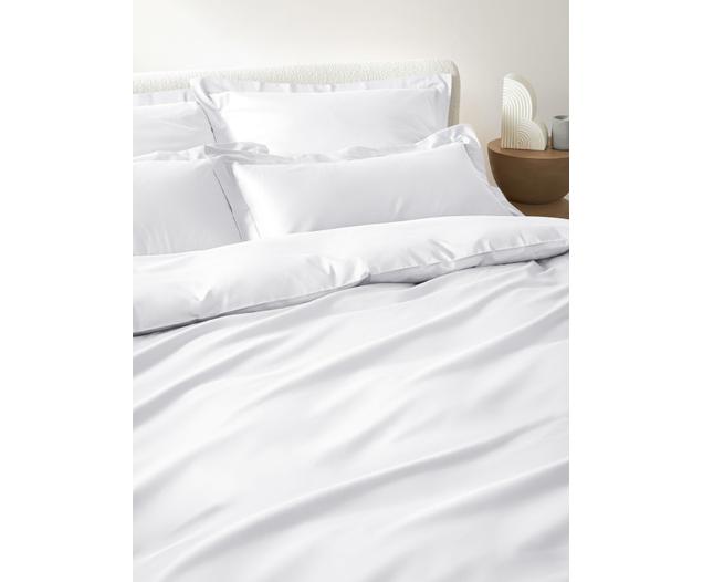 Katoenen perkal kussenhoes Pine | Westwing