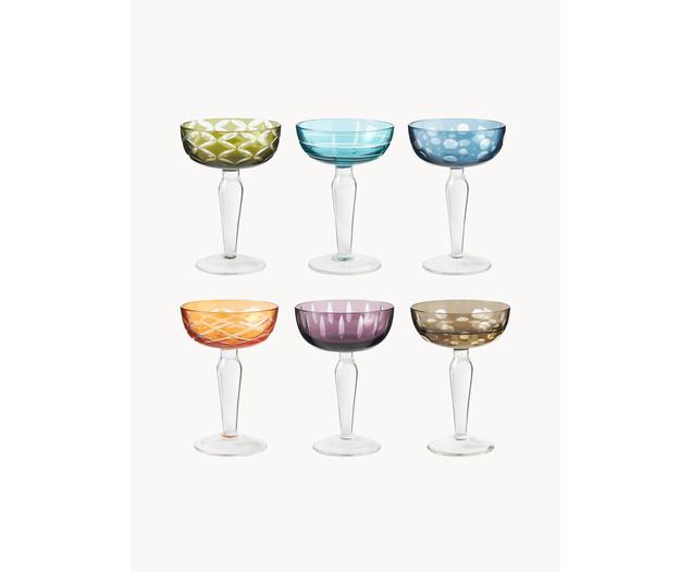 Set di 6 coppe da champagne Cuttings | Westwing