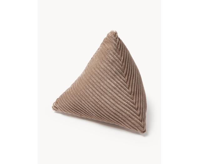 Cojín triangular de pana Kylen | Westwing