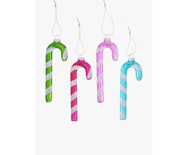 Komplet ozdób choinkowych Candy, 4 elem. | Westwing