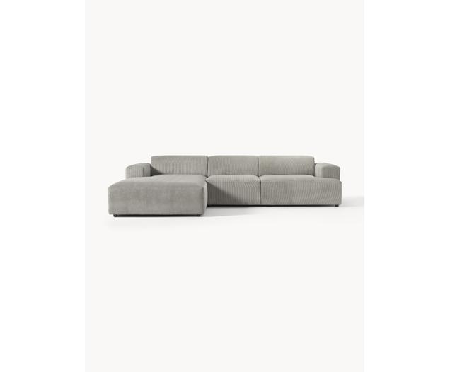 Cord-Ecksofa Melva (4-Sitzer) | Westwing