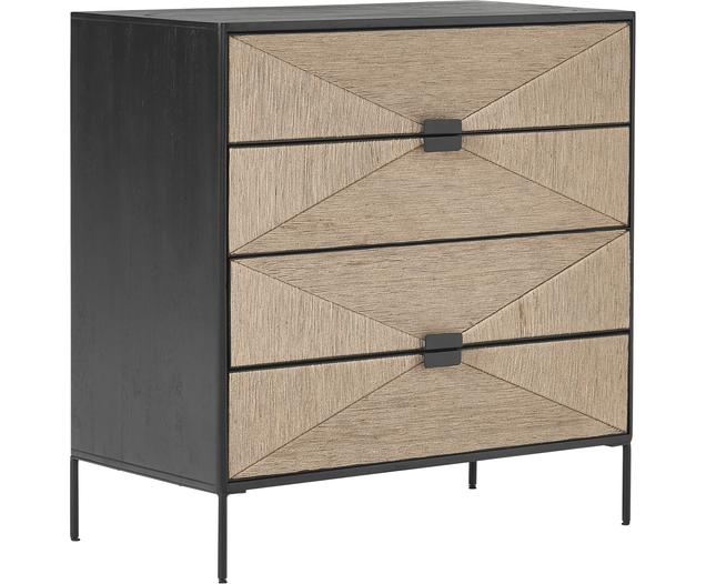 Commode avec tiroirs en bois de manguier massif June | Westwing