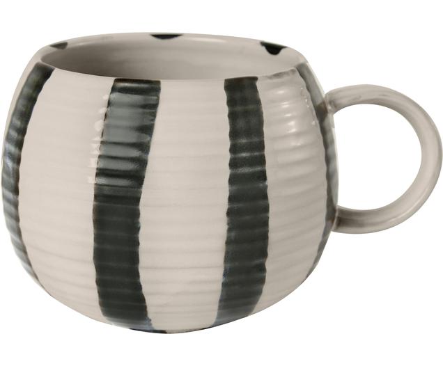 Grande tasse artisanale rayée Serina | Westwing