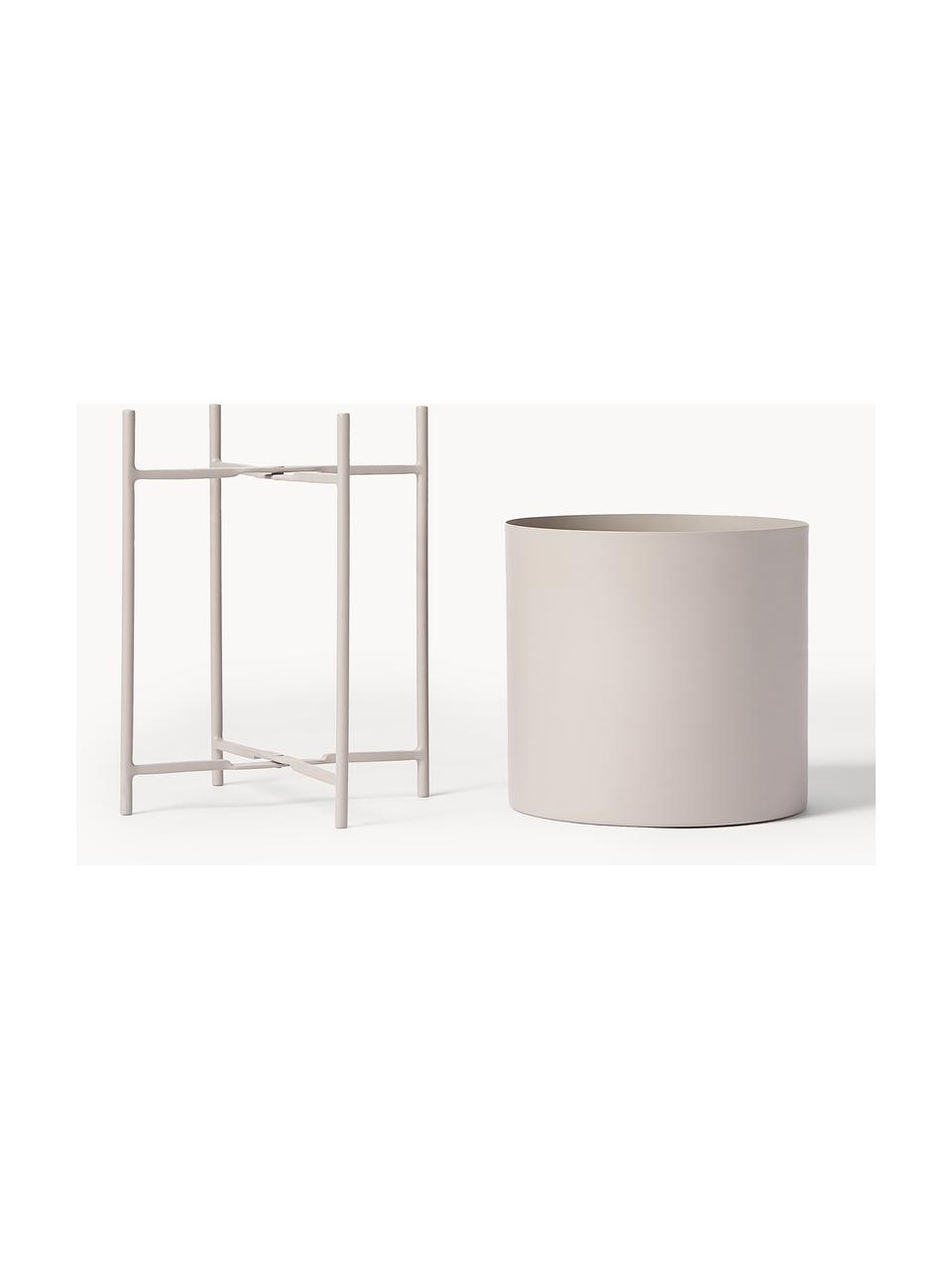 Cache-pots en métal sur pied Mina, 2 élém. | Westwing