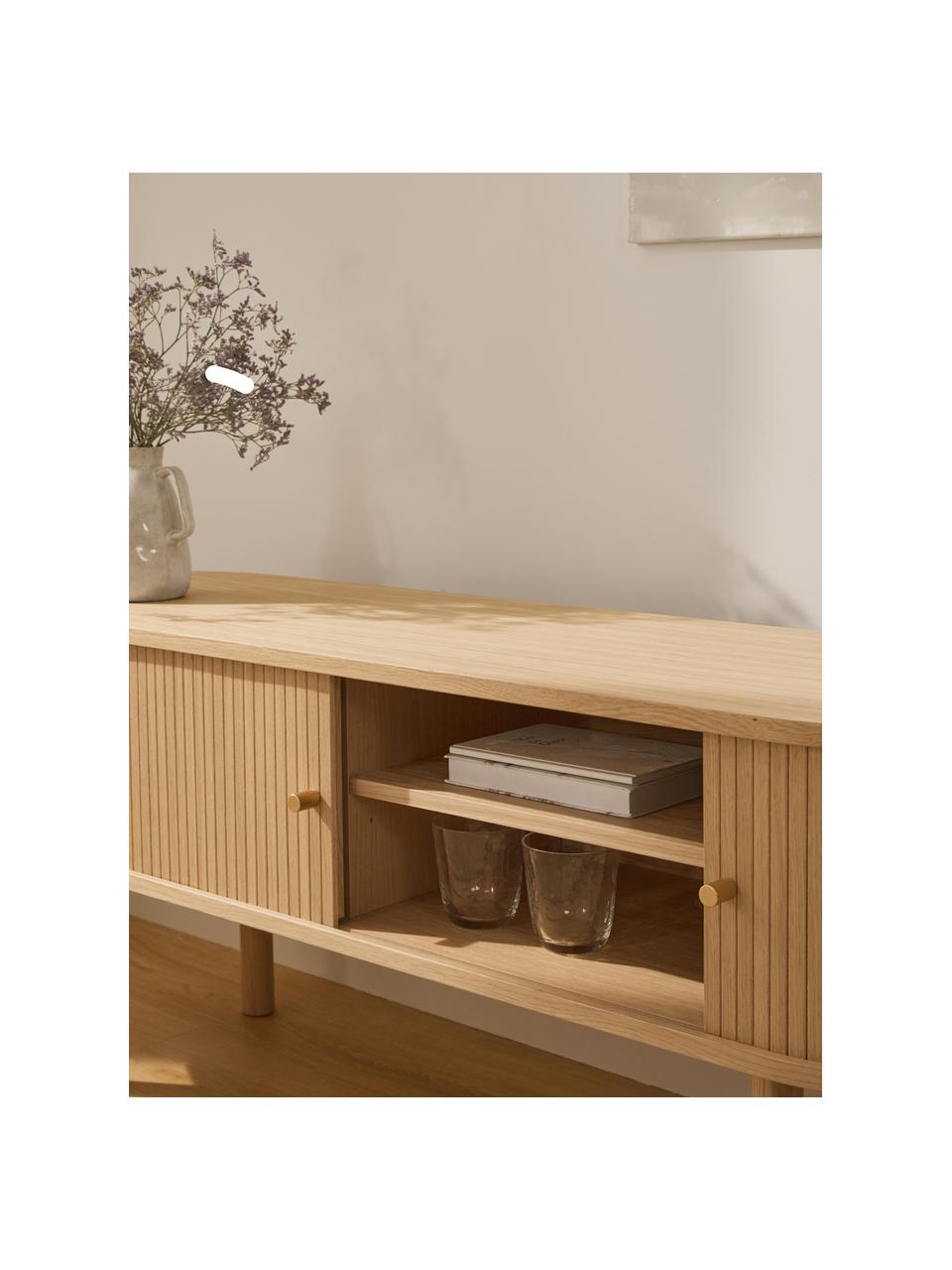 Meuble bas façade cannelée Calary | Westwing