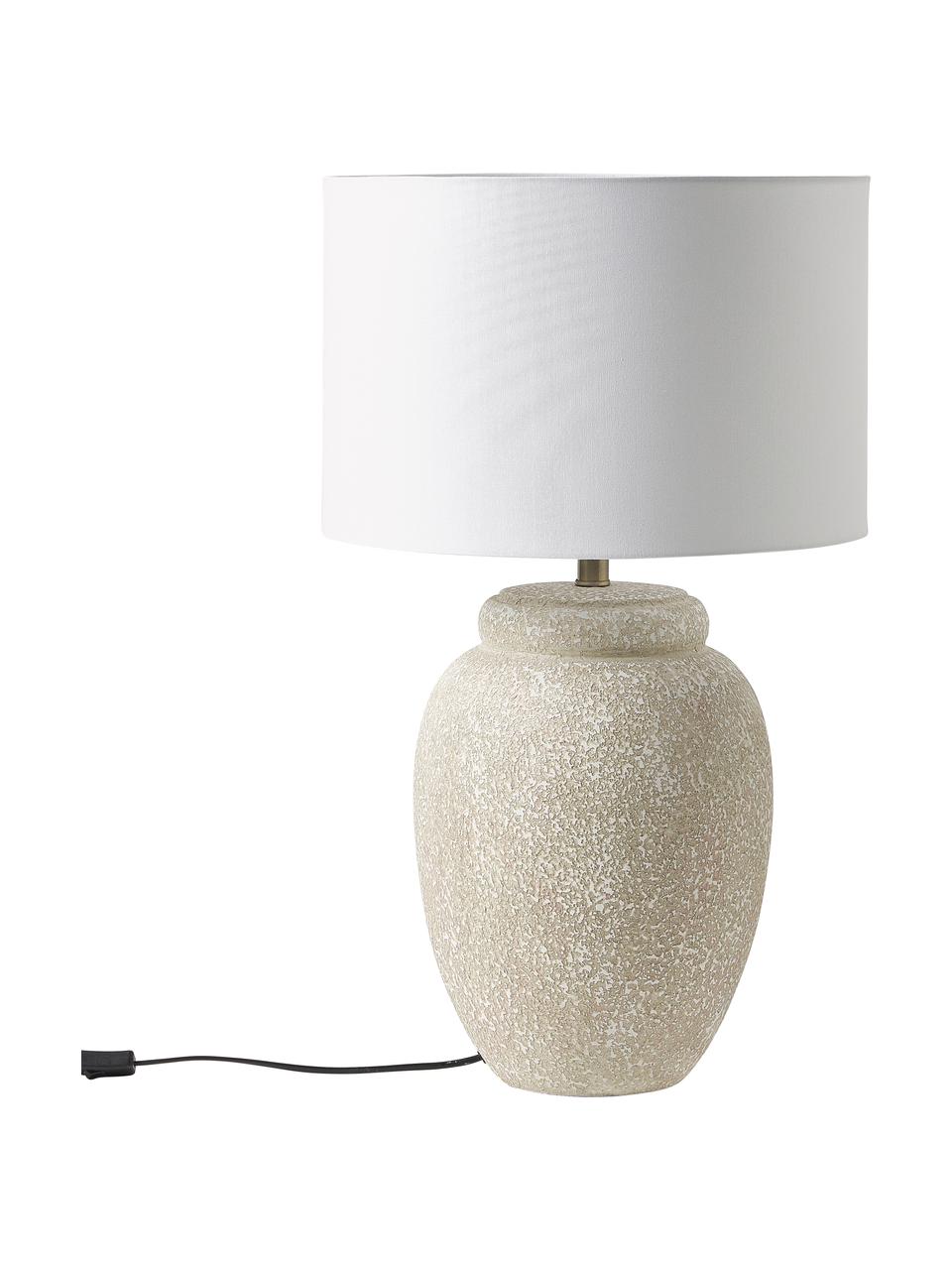 Grote tafellamp Bodhi met keramische voet | Westwing