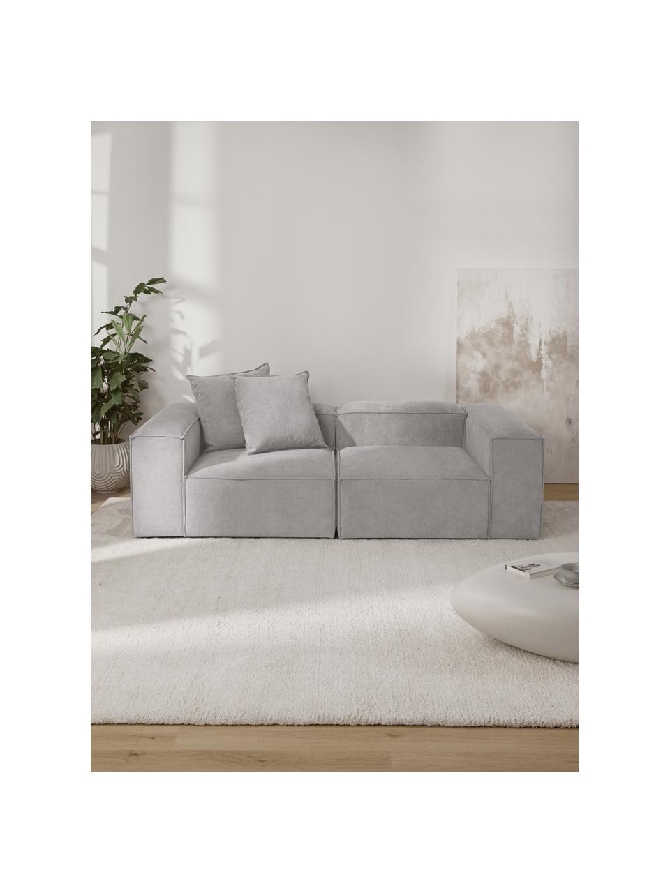 Modulaire bank Lennon (3-zits) van corduroy | Westwing