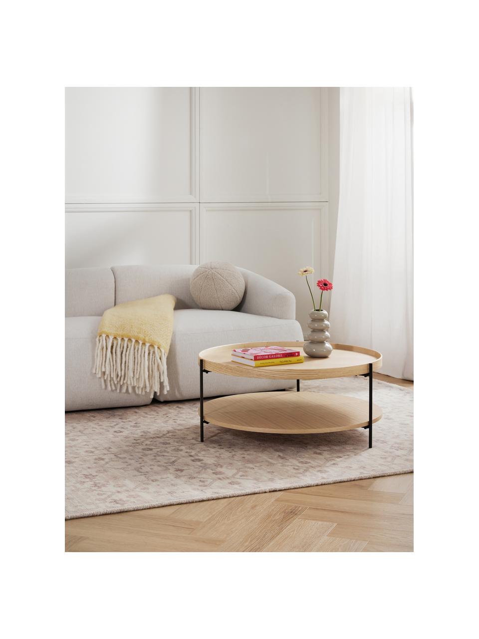 Okrúhly drevený konferenčný stolík Renee | Westwing