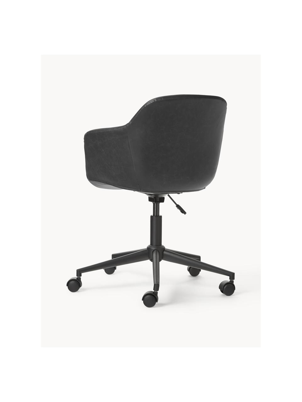 Kunstleren bureaustoel Fiji met smalle zitvlak | Westwing